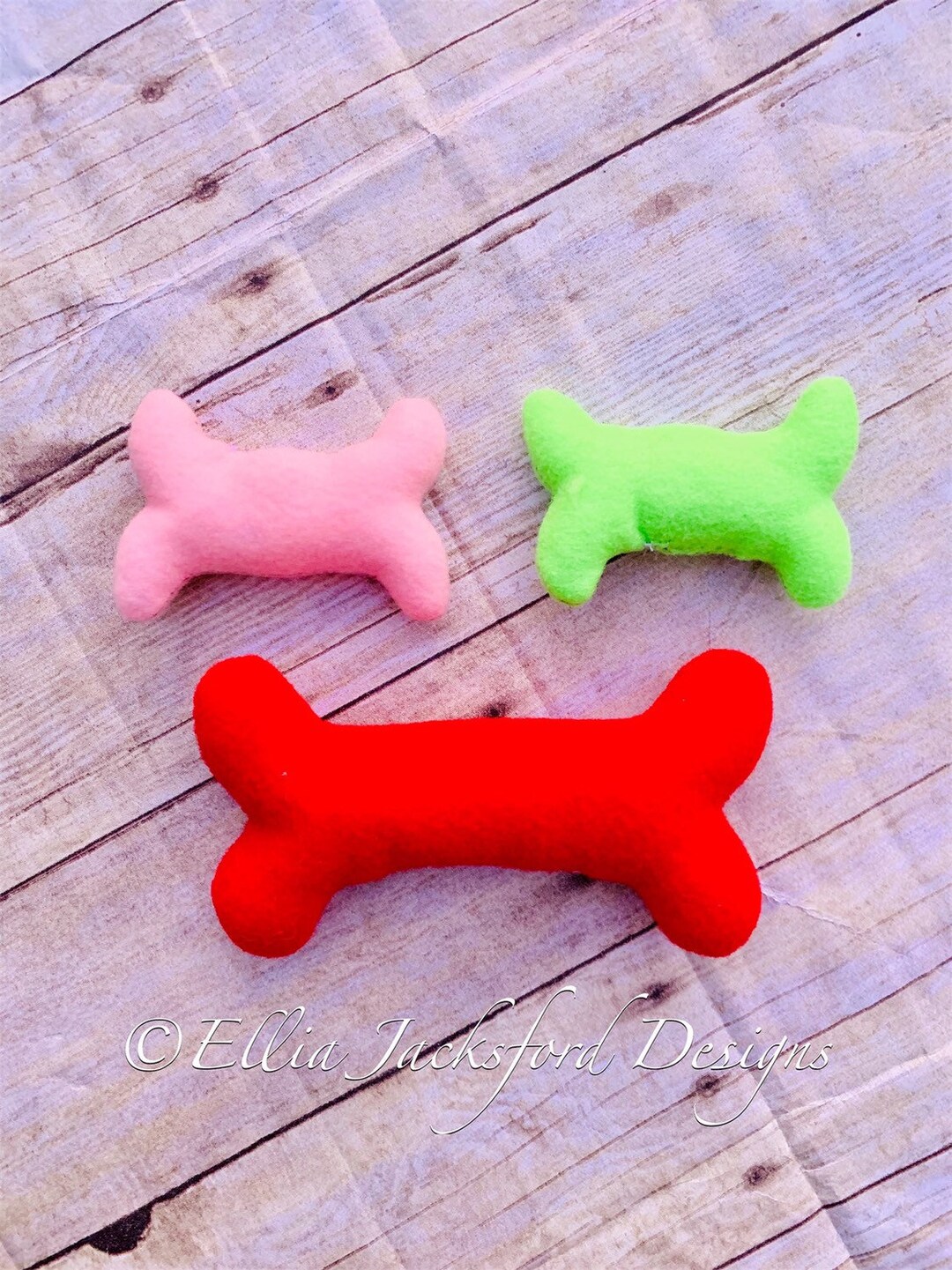 ITH Dog Bone Embroidery Design 2 SIZES - Etsy