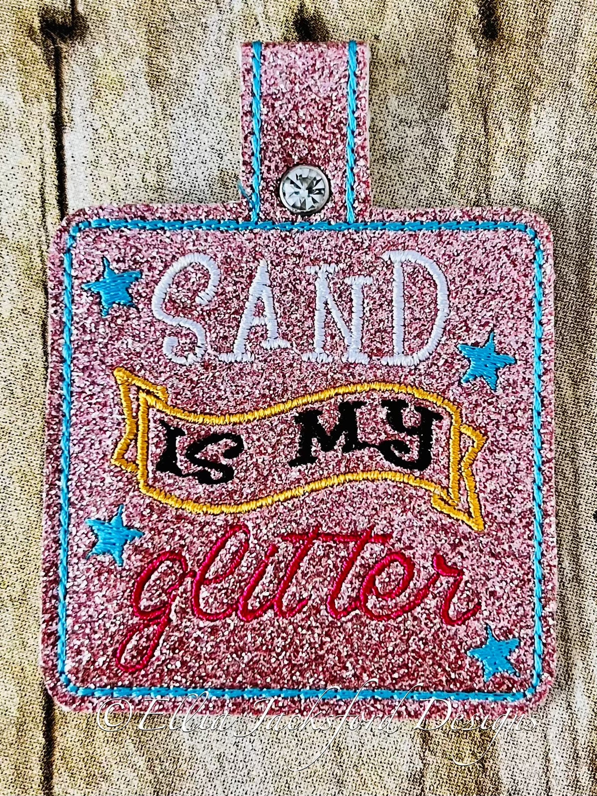 Summer Keyfob Embroidery Design SET OF 7 - Etsy