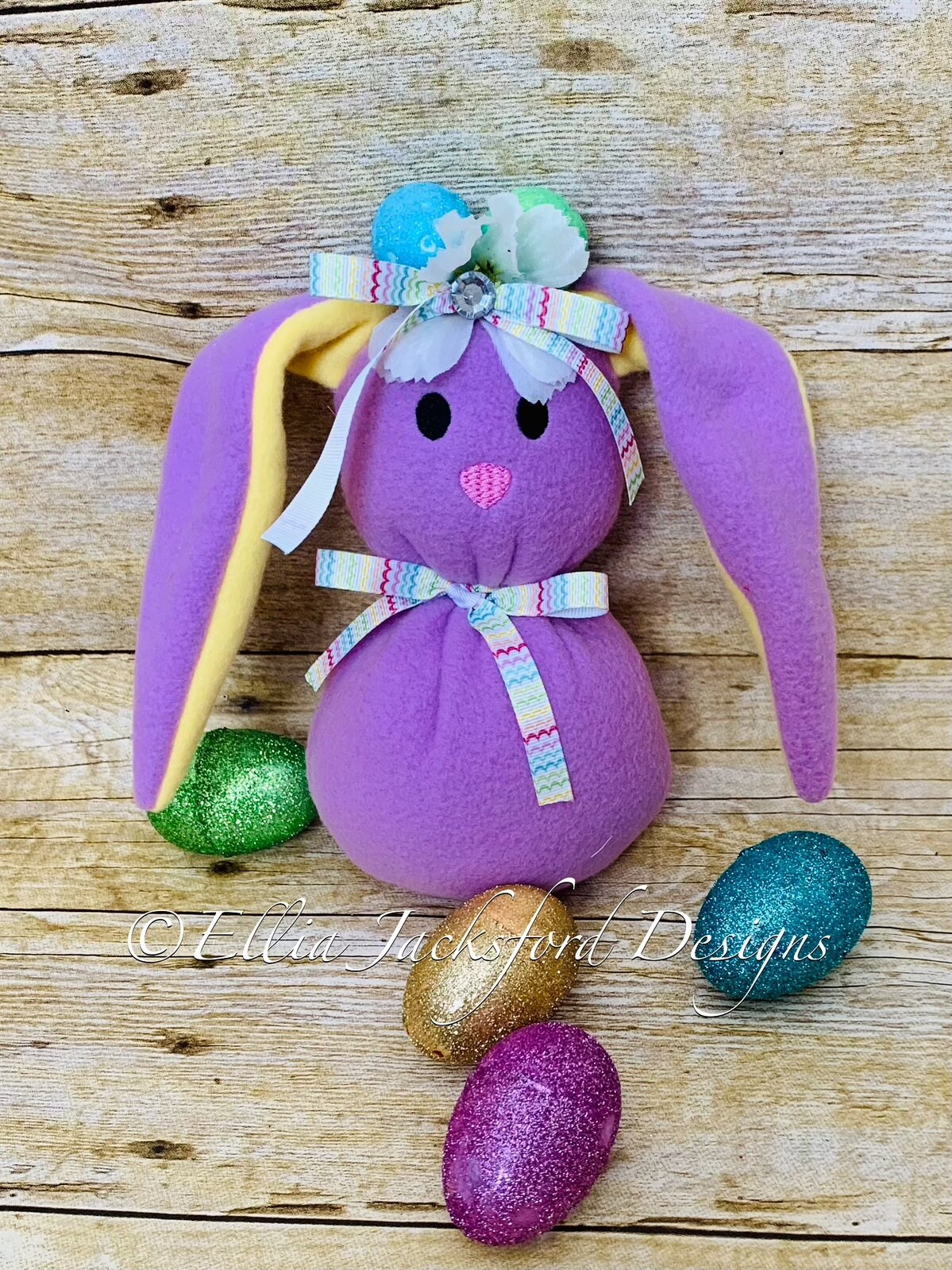 ITH Bunny Stuffie Embroidery Design 4 SIZES - Etsy