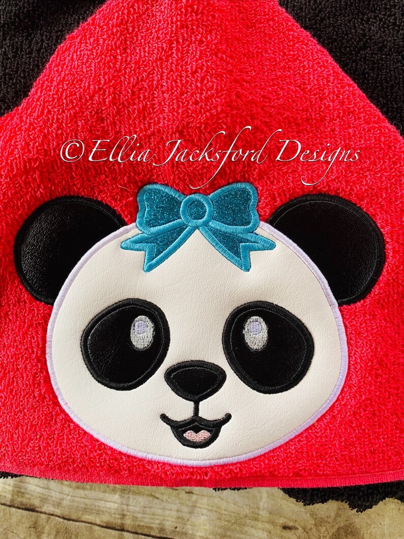Panda Bears Applique SET Embroidery Design - Etsy