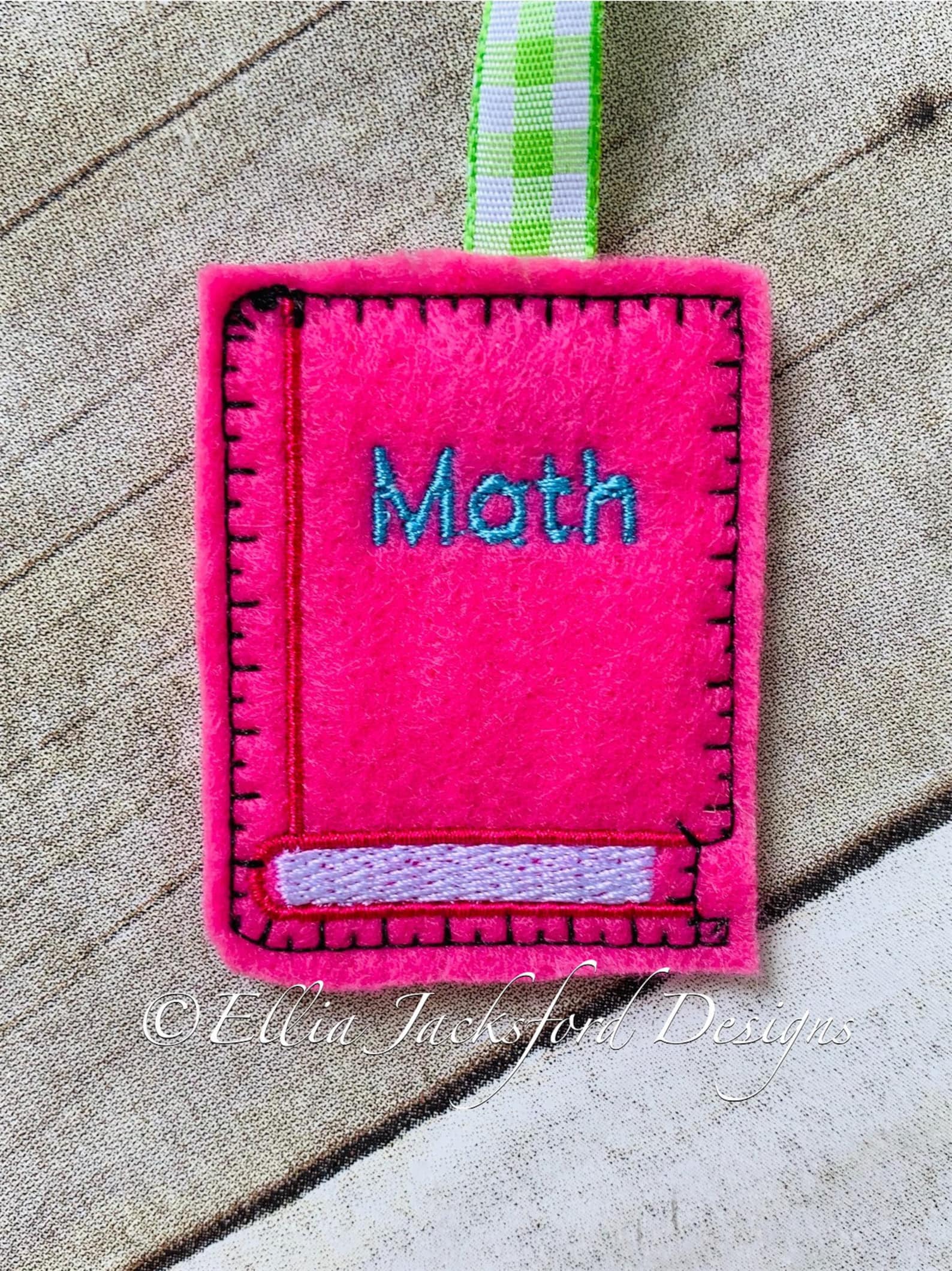 ITH Teacher Bookmarks Embroidery Design - Etsy