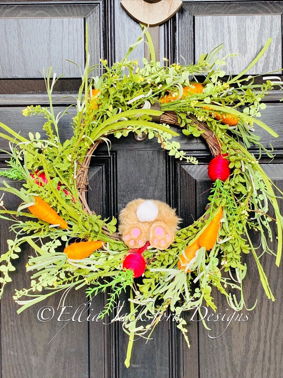 ITH Bunny Butt Decoration Embroidery File | Etsy