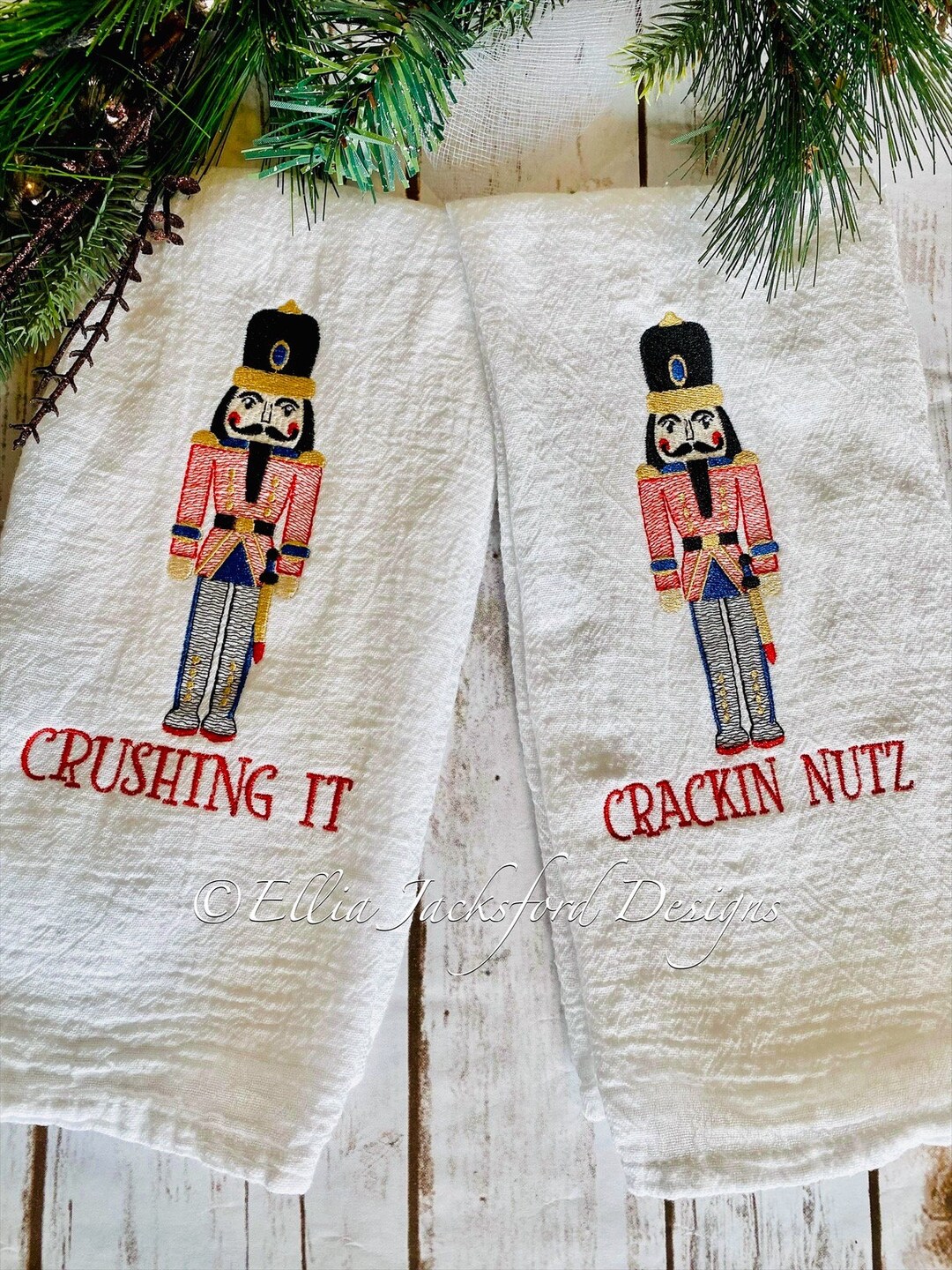 Nutcracker Sketch Embroidery Design 2 FINISHES - Etsy