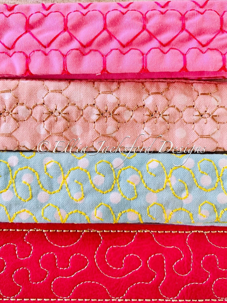 ITH Wristlet Straps Embroidery File - Etsy