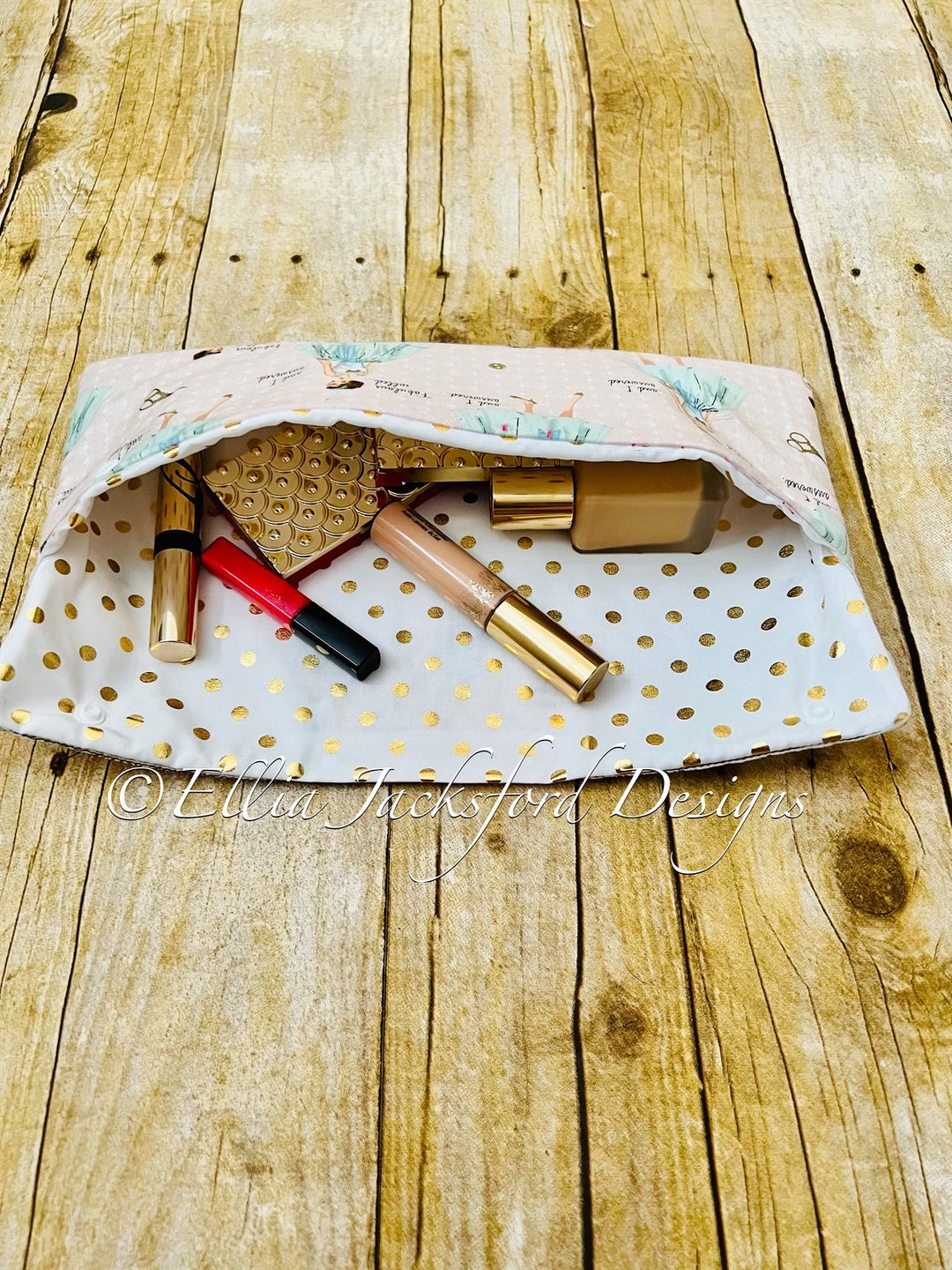 ITH Makeup Bag Embroidery Design 4 SIZES - Etsy
