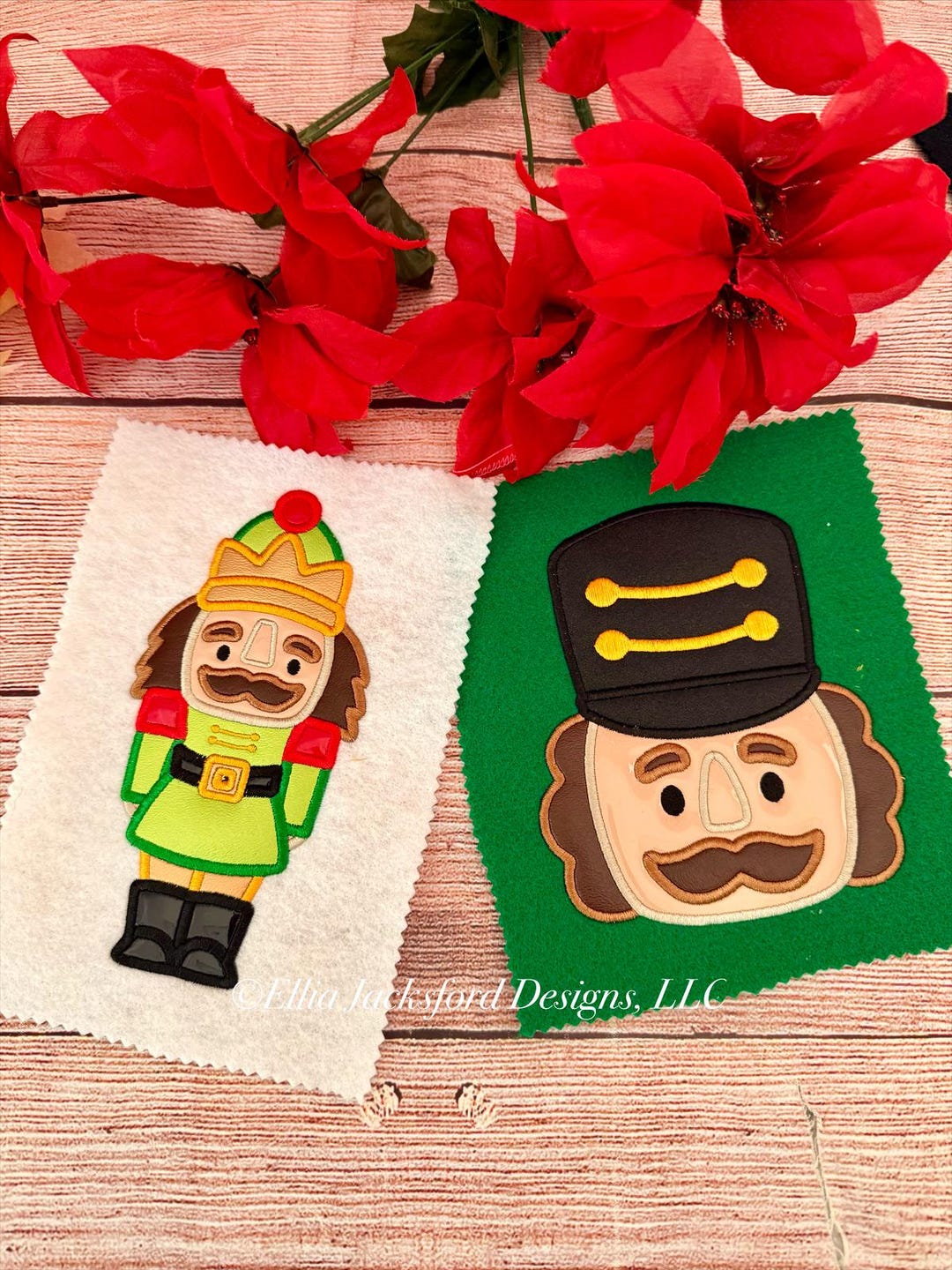 Nutcracker Applique Embroidery Design Set - Etsy