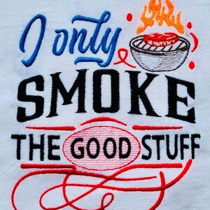 BBQ Embroidery Design SET OF 5 - Etsy