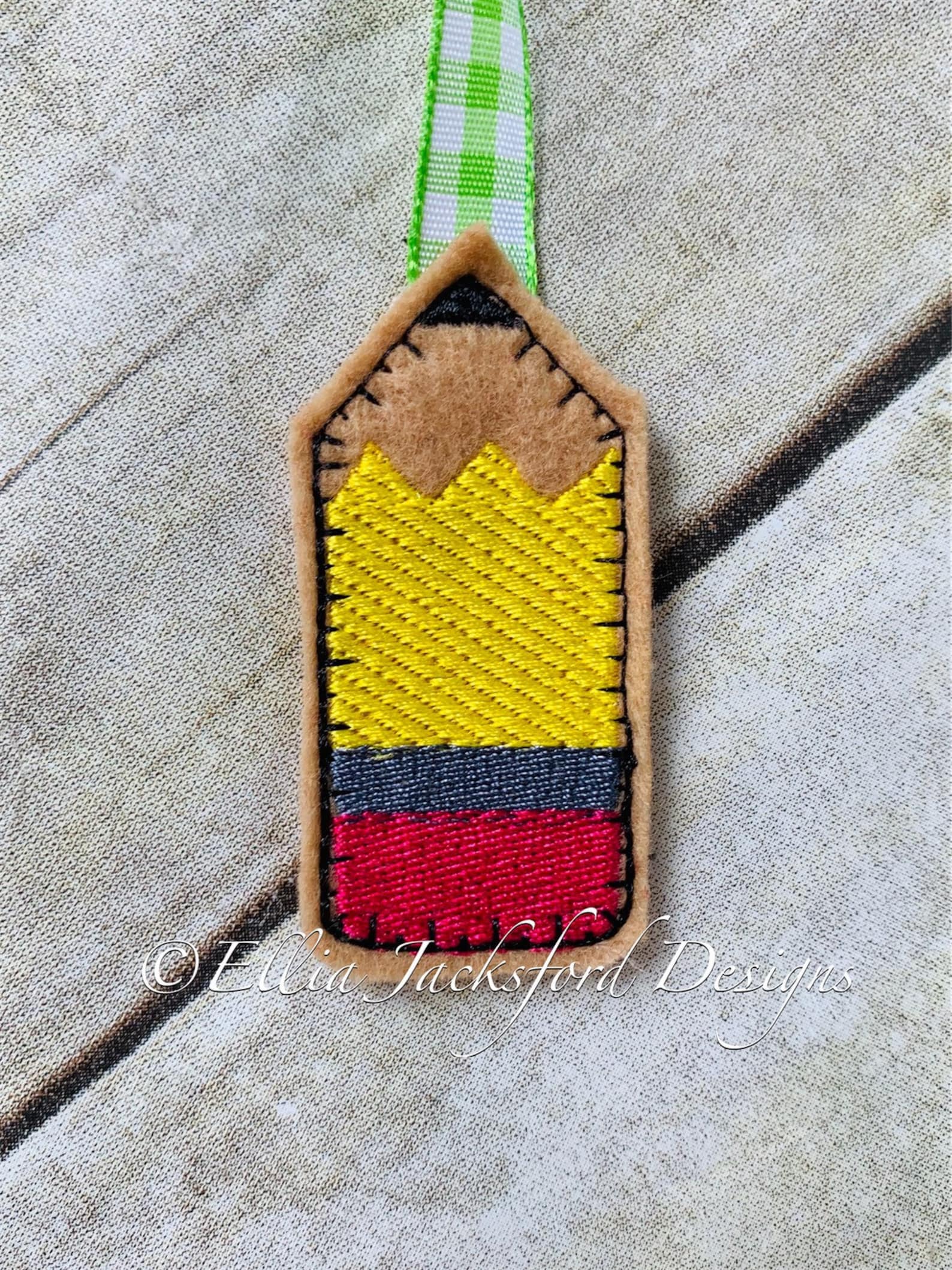 ITH Teacher Bookmarks Embroidery Design - Etsy