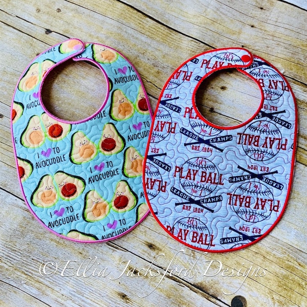 Bib Embroidery - Etsy