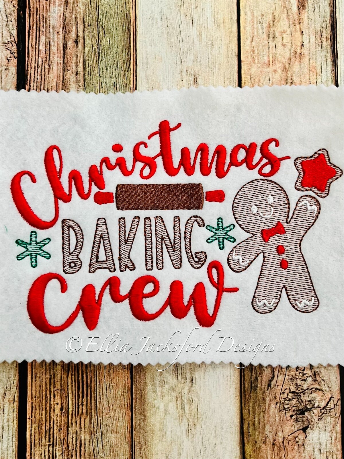 Christmas Baking Bundle 5x7 Embroidery Design SET OF 7 - Etsy