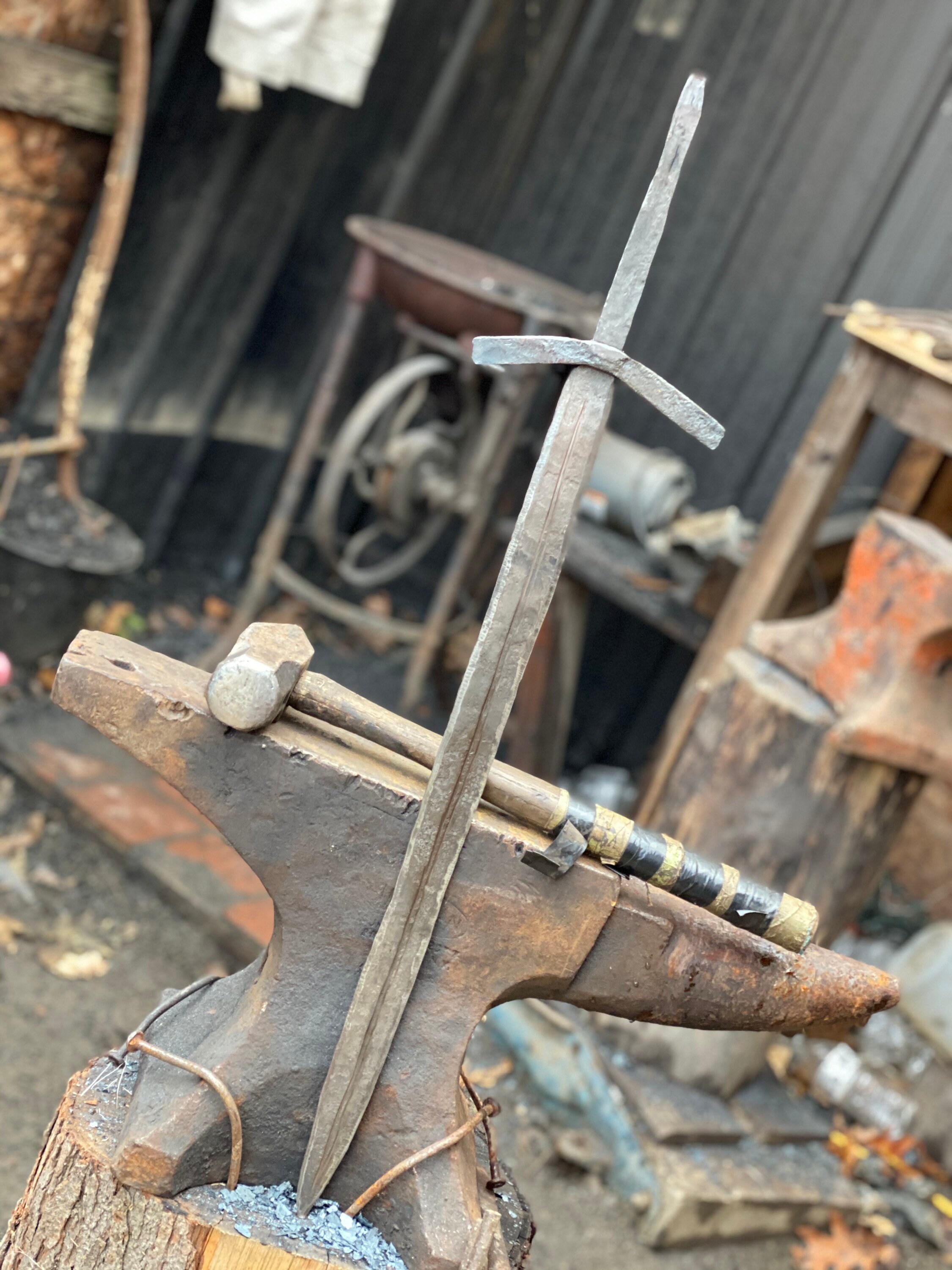 Custom Hand Forged Swords - Etsy