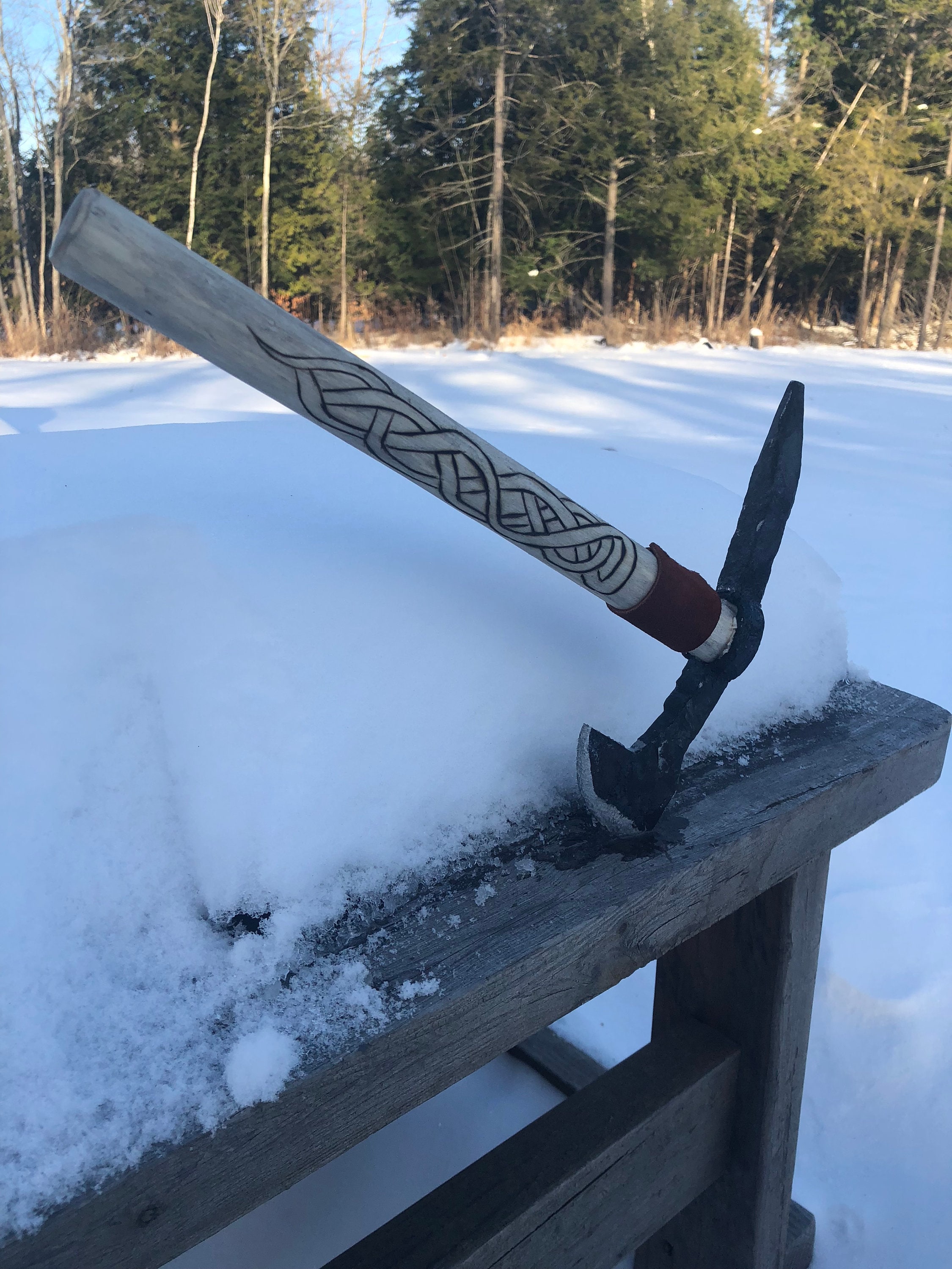 Hand Forged Rail Road Hatchet - Etsy