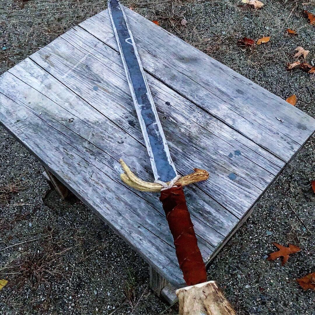 Custom Hand Forged Swords - Etsy