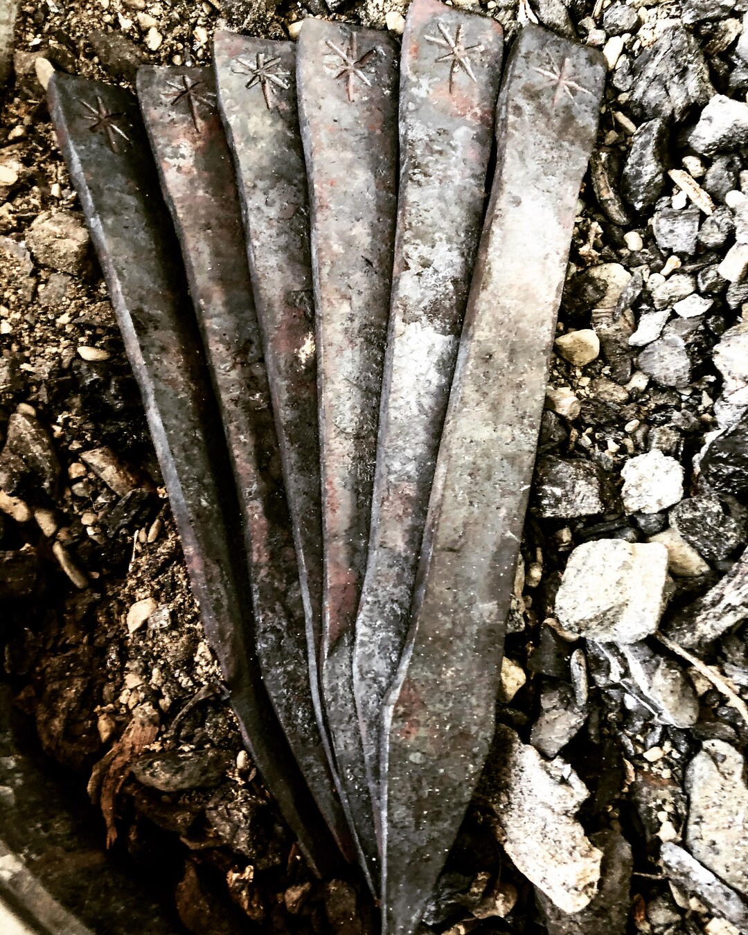 Hand Forged Throwing Daggers - Etsy