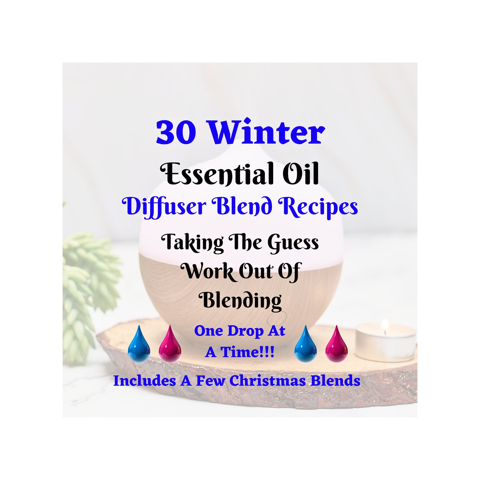 DIY 30 WINTER Essential Oil Diffuser Recipes, Digital Download Printable Recipes, Essential Oil ...