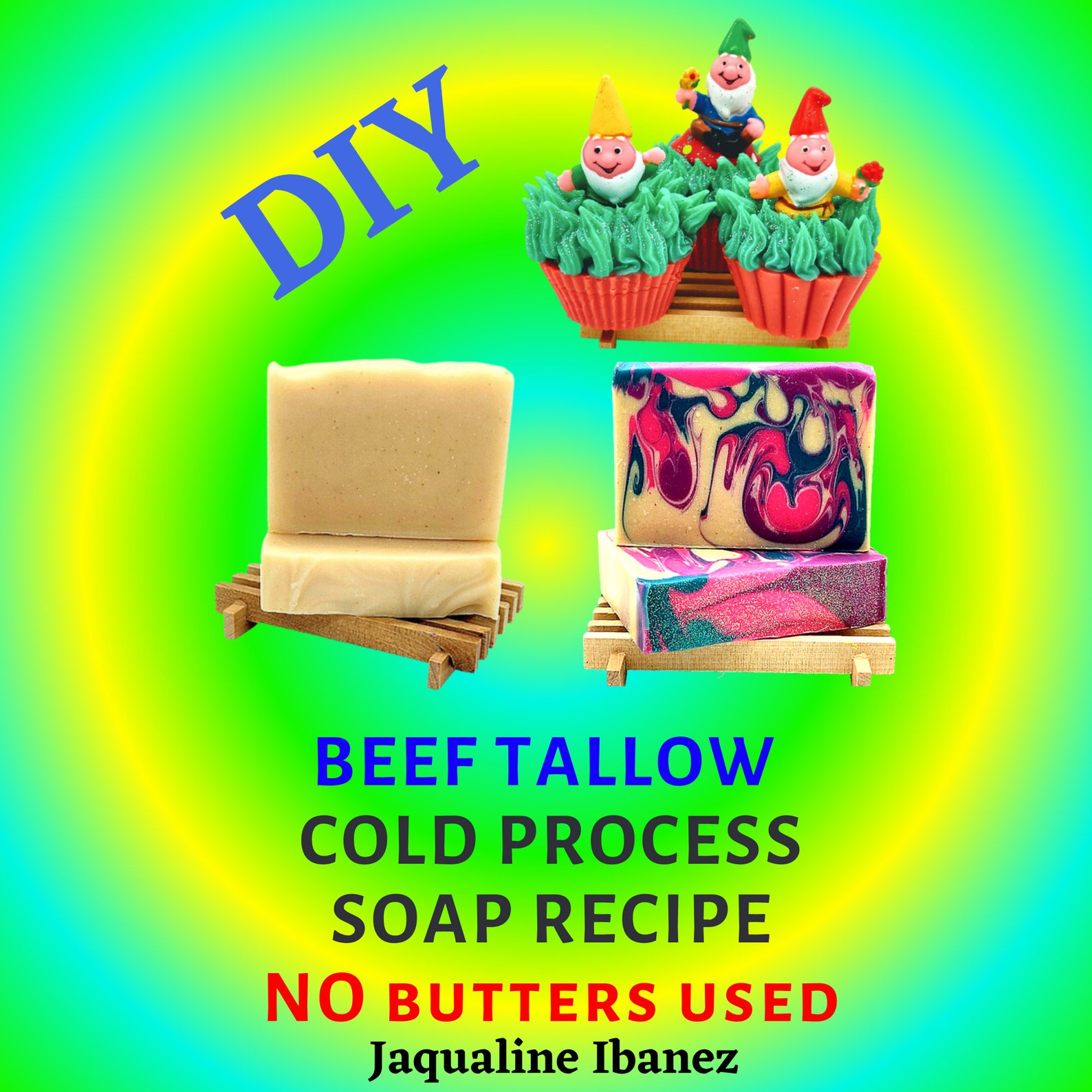 DIY Beef Tallow Soap Recipe: Cold Process, No Butters (digital Download ...