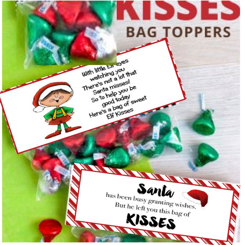 Santa Kisses - Etsy