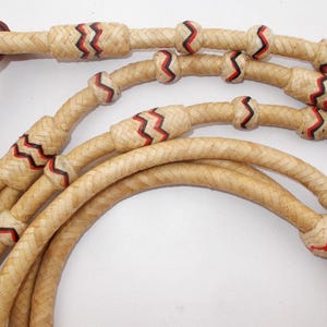 Western Rawhide Braided Romal Reins Hand Braided Rawhide Romel Rommel ...