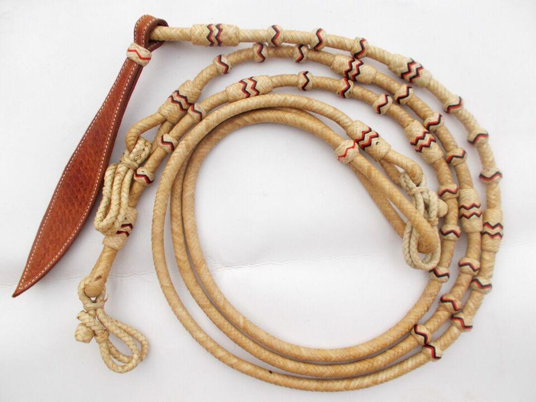 Western Rawhide Braided Romal Reins Hand Braided Rawhide Romel Rommel ...