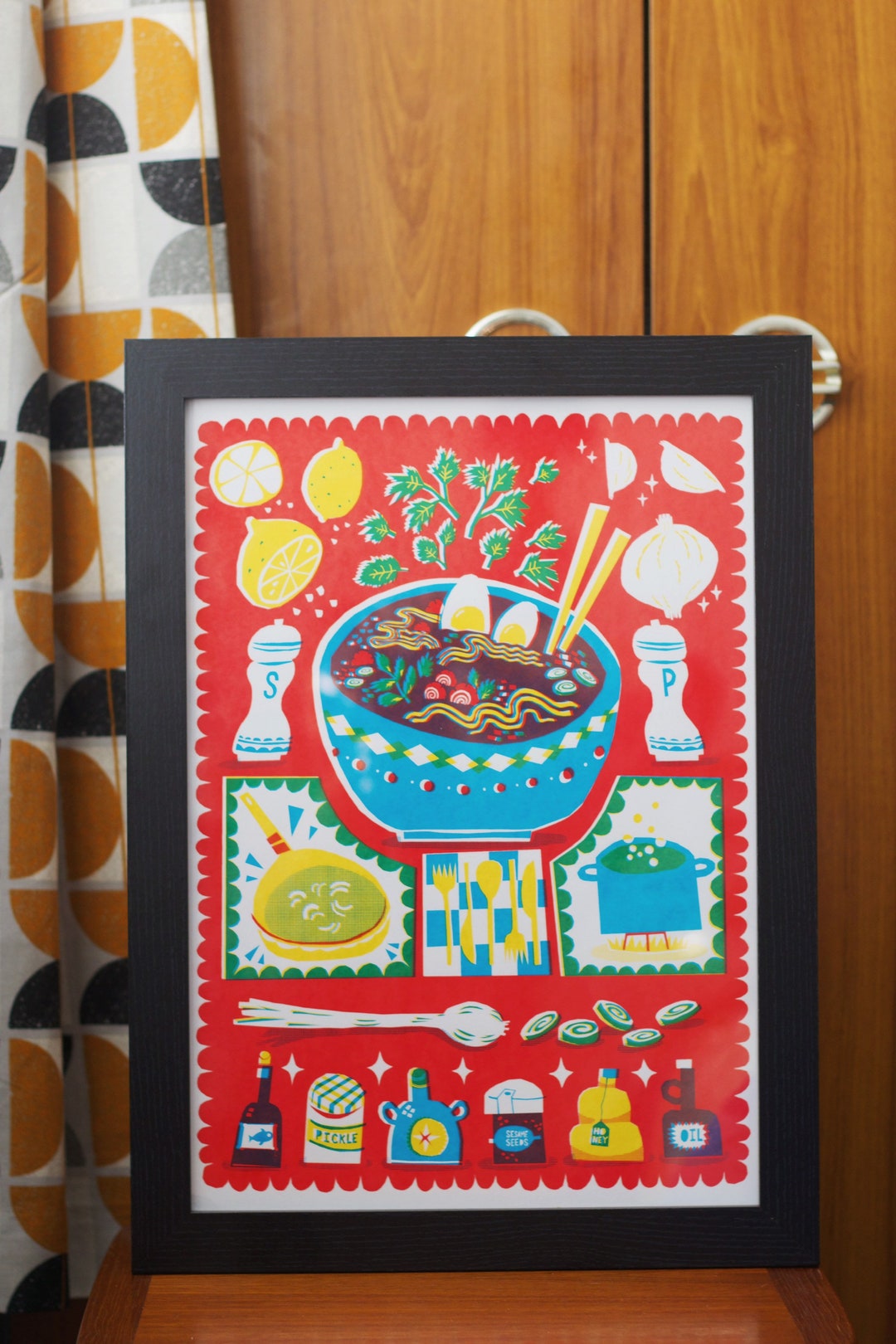 A3 Limited Edition Screen Print Ramen Time - Etsy UK