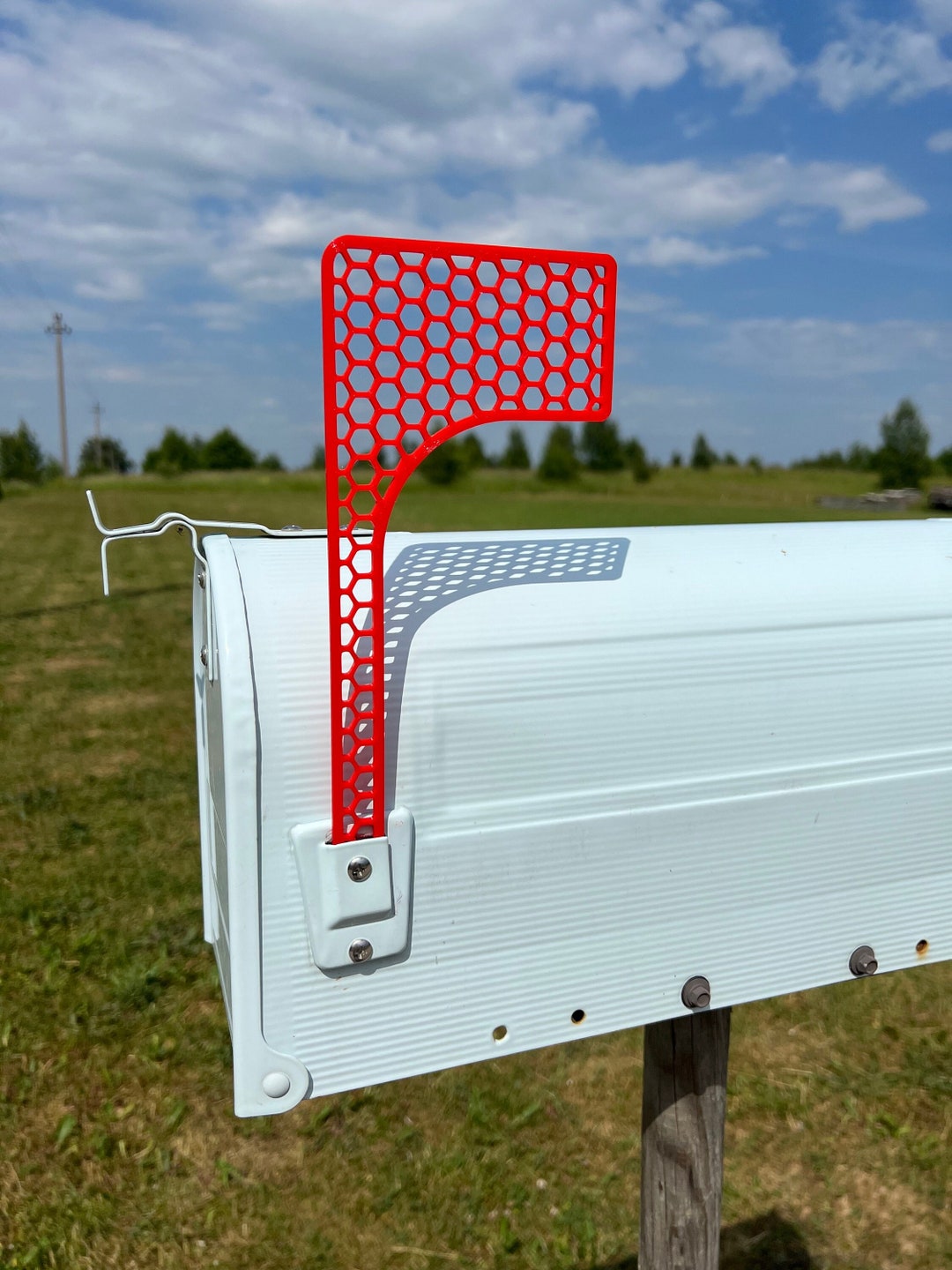 3D Printed Mailbox Honeycomb Flag for Beekeepers Gift Bee Lovers ...