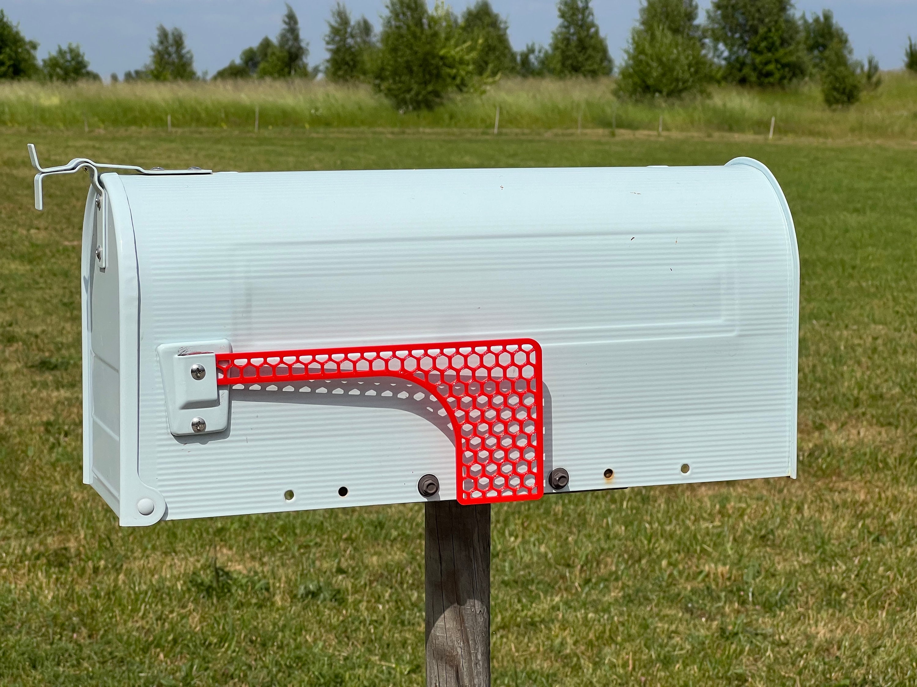 3D Printed Mailbox Honeycomb Flag for Beekeepers Gift Bee Lovers ...