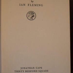Ian Fleming / Moonraker 1st Edition 1955 - Etsy