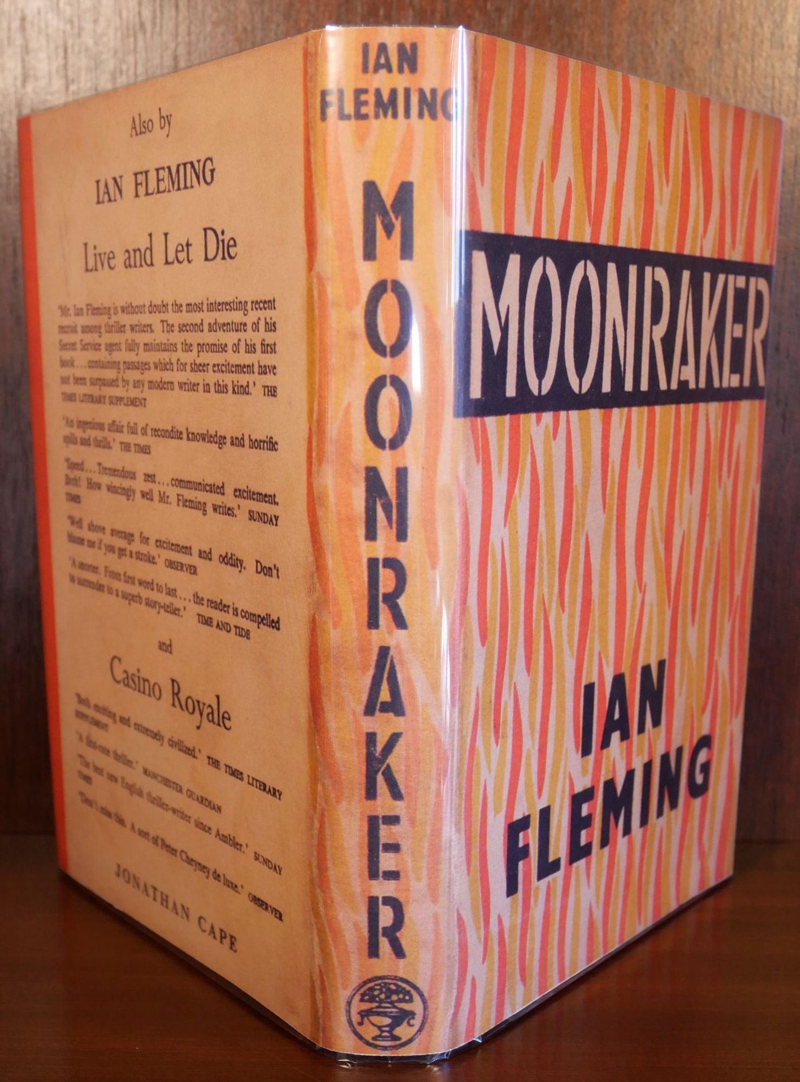 Ian Fleming / Moonraker 1st Edition 1955 - Etsy