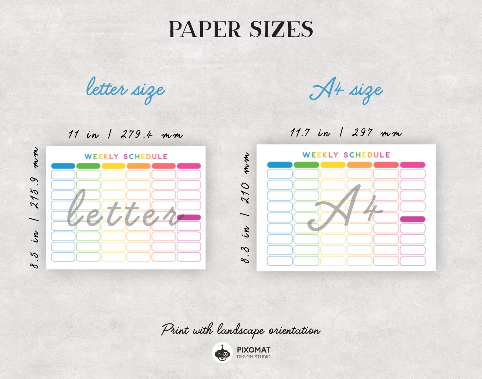 Weekly Family Schedule - Editable to Do List Chart for Kids & Adults ...