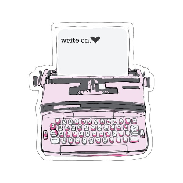 Pink Typewriter - Etsy