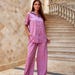 Modern Pantsuit With an Open-back Shirt for Special Occasions, Elegant ...