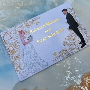 Sliding Bride Wedding Invitation Laser Cut Personalized,western Styles ...