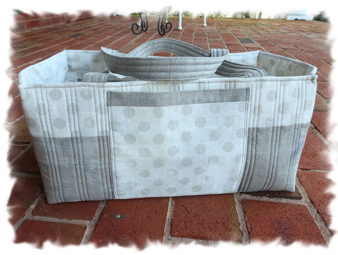The Hand Crafter's Carry-all Basket (tote Bag) PAPER Pattern - Etsy