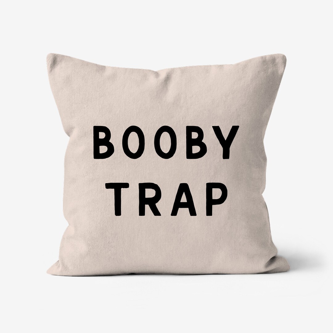 Booby Trap - Inspired by the 80s Movie "the Goonies" - Canvas Throw ...