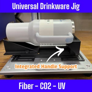 Universal Drinkware Laser Jig – Precision Alignment for Tumblers ...