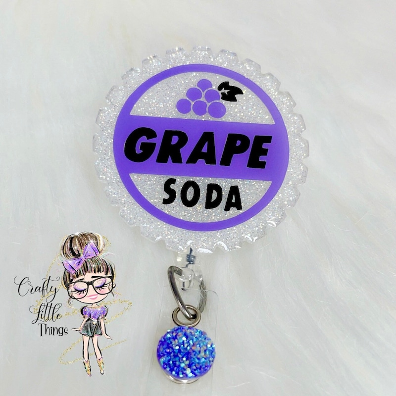 Grape Soda Badge - Etsy