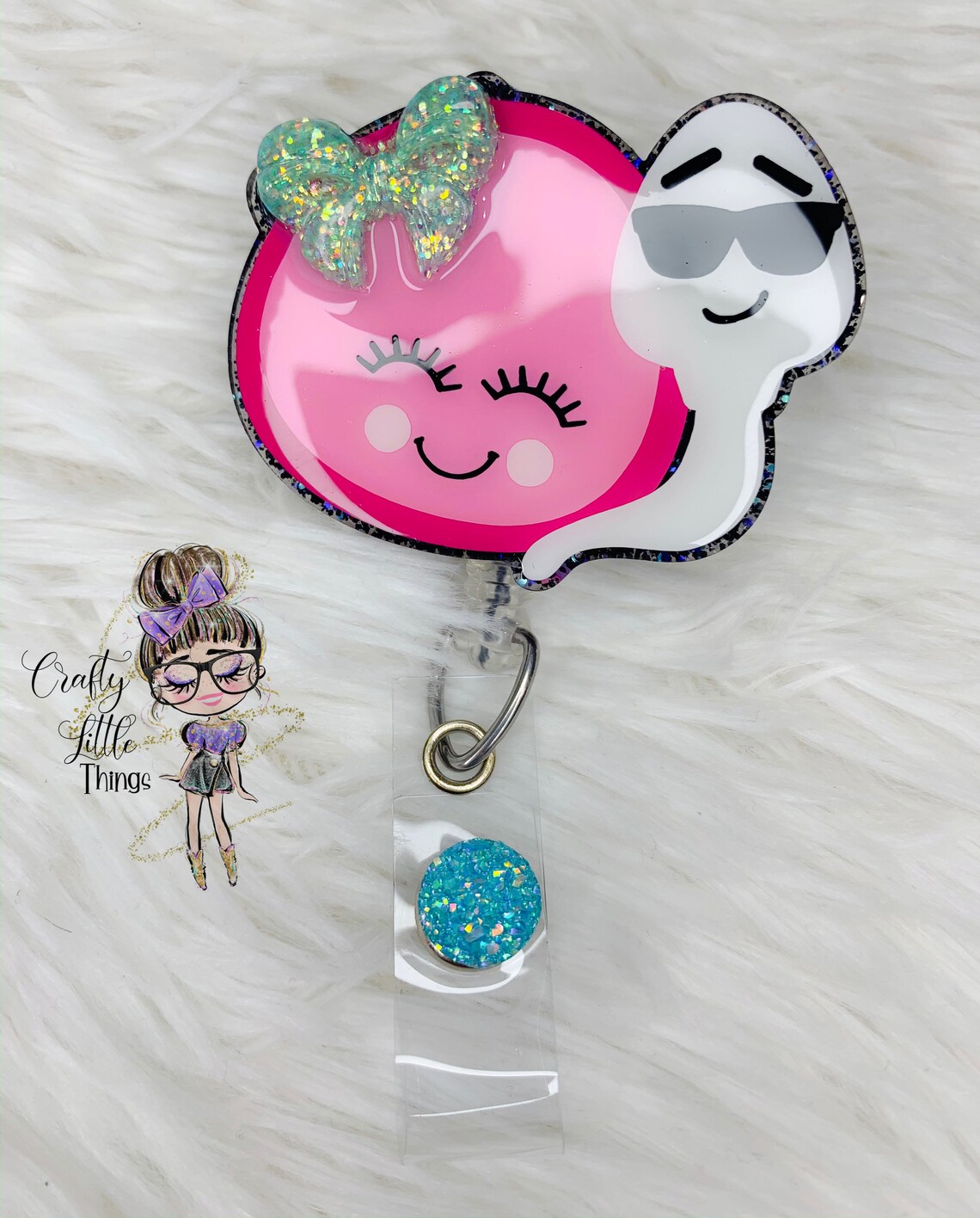 Egg & Sperm Badge Reel- Fertility Badge Reels- Medical Badge Reels - Etsy