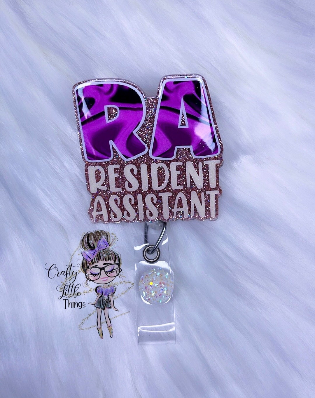 RA Resident Assistant Badge Reel- Medical Department Badge Reels- RA ...