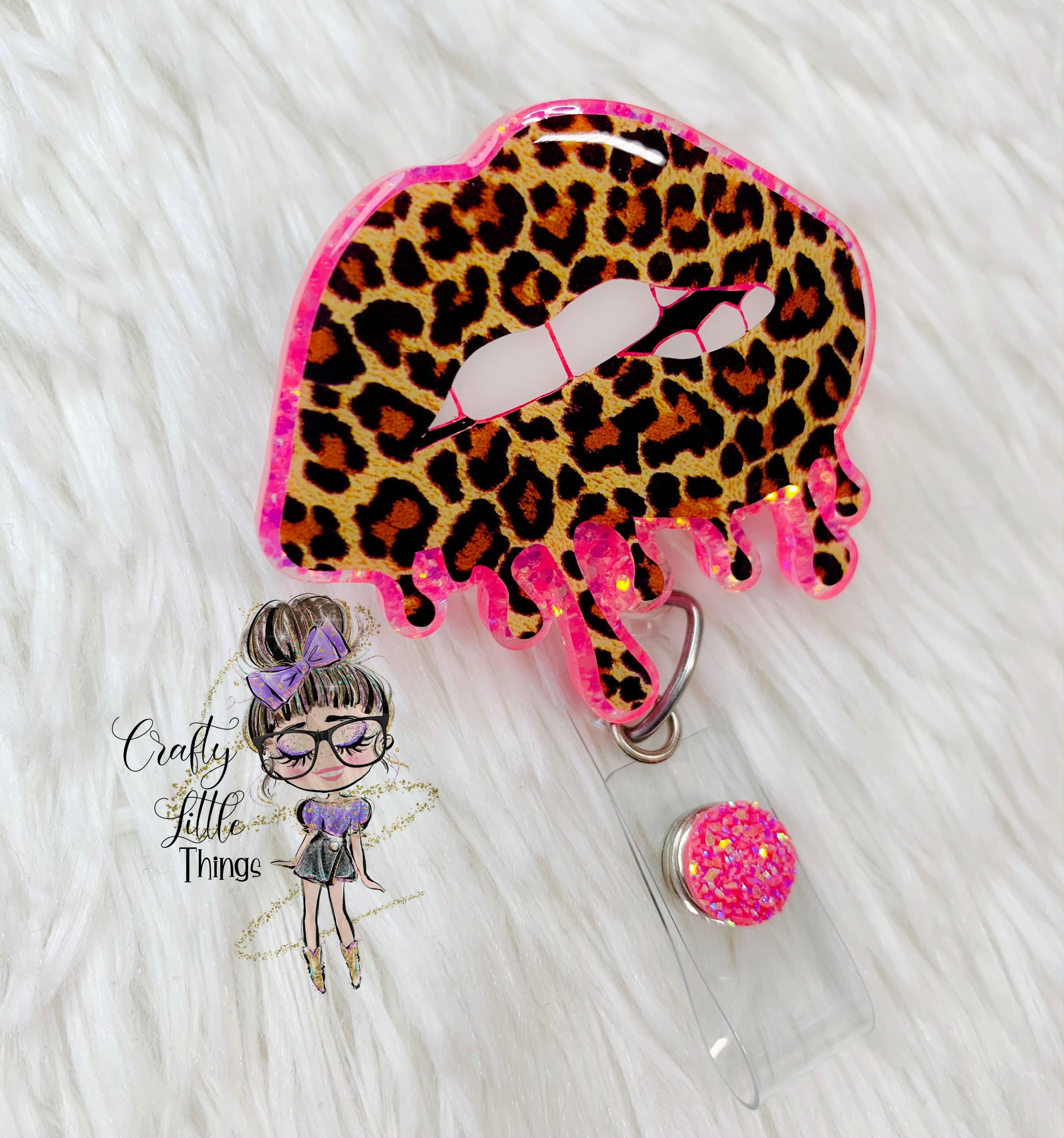 Drip Lips Badge Reel Cosmetologist Badge Reels Dermatologist - Etsy