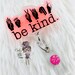 ASL Be Kind Badge Reel ASL Badge Reels Sign Language Badge - Etsy