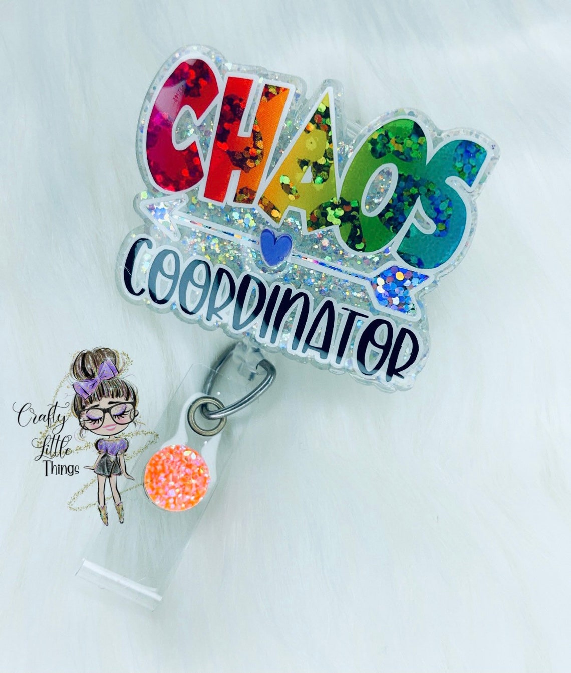 Chaos Coordinator Badge Reel Medical Badge Reels Education | Etsy
