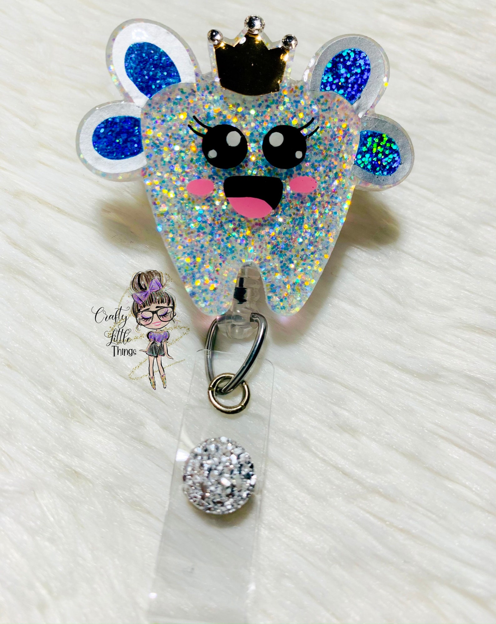 Fancy Tooth Fairy Badge Reel Dental Badge Reels - Etsy