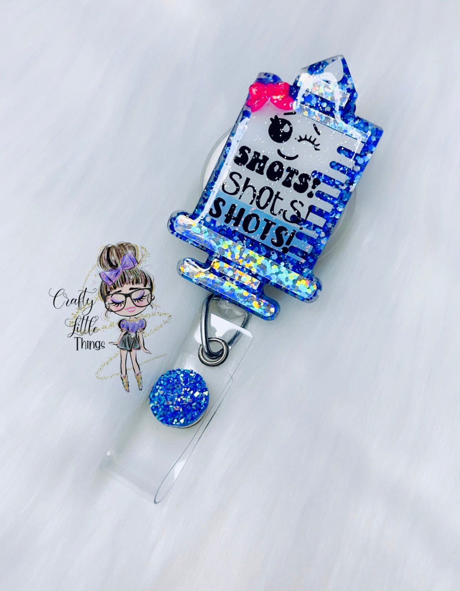 Shots Syringe Badge Reel Nurse Badge Reels Medical - Etsy