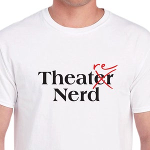 Theatre Nerd Cut File - Etsy