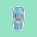 Retro Mobile Phone Sticker Sticker Decal for Journal or Scrapbooking 90 ...