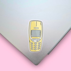 Retro Mobile Phone Sticker Sticker Decal for Journal or Scrapbooking 90 ...