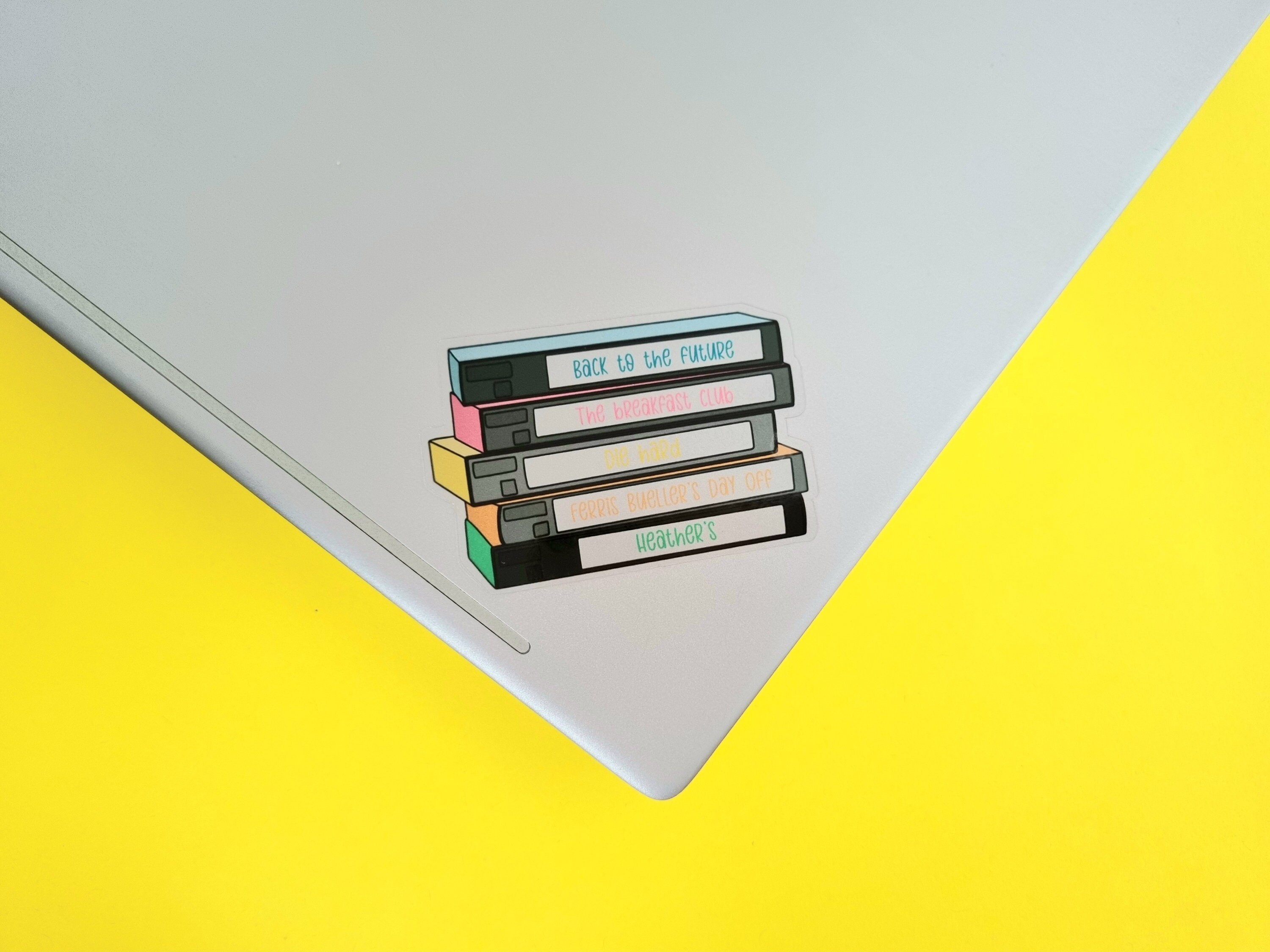 80's Films VHS Tape Stack Sticker Vinyl Die Cut Sticker - Etsy UK