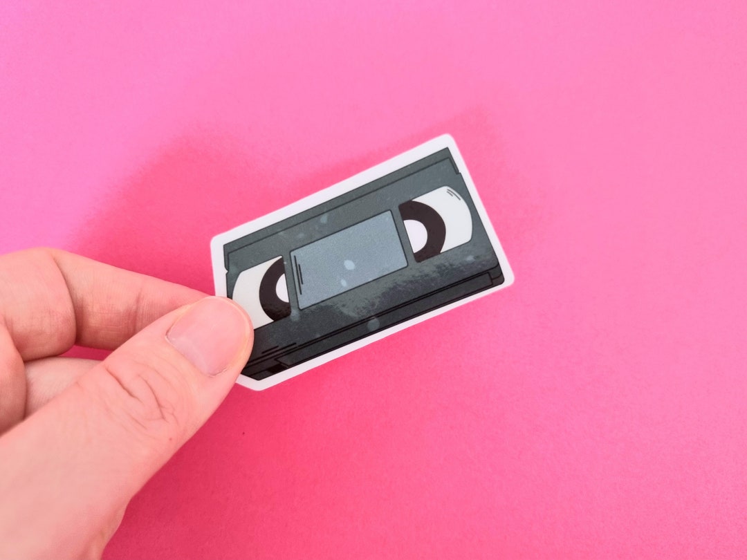 Retro Technology VHS Tape Sticker Vinyl Die Cut Sticker in - Etsy