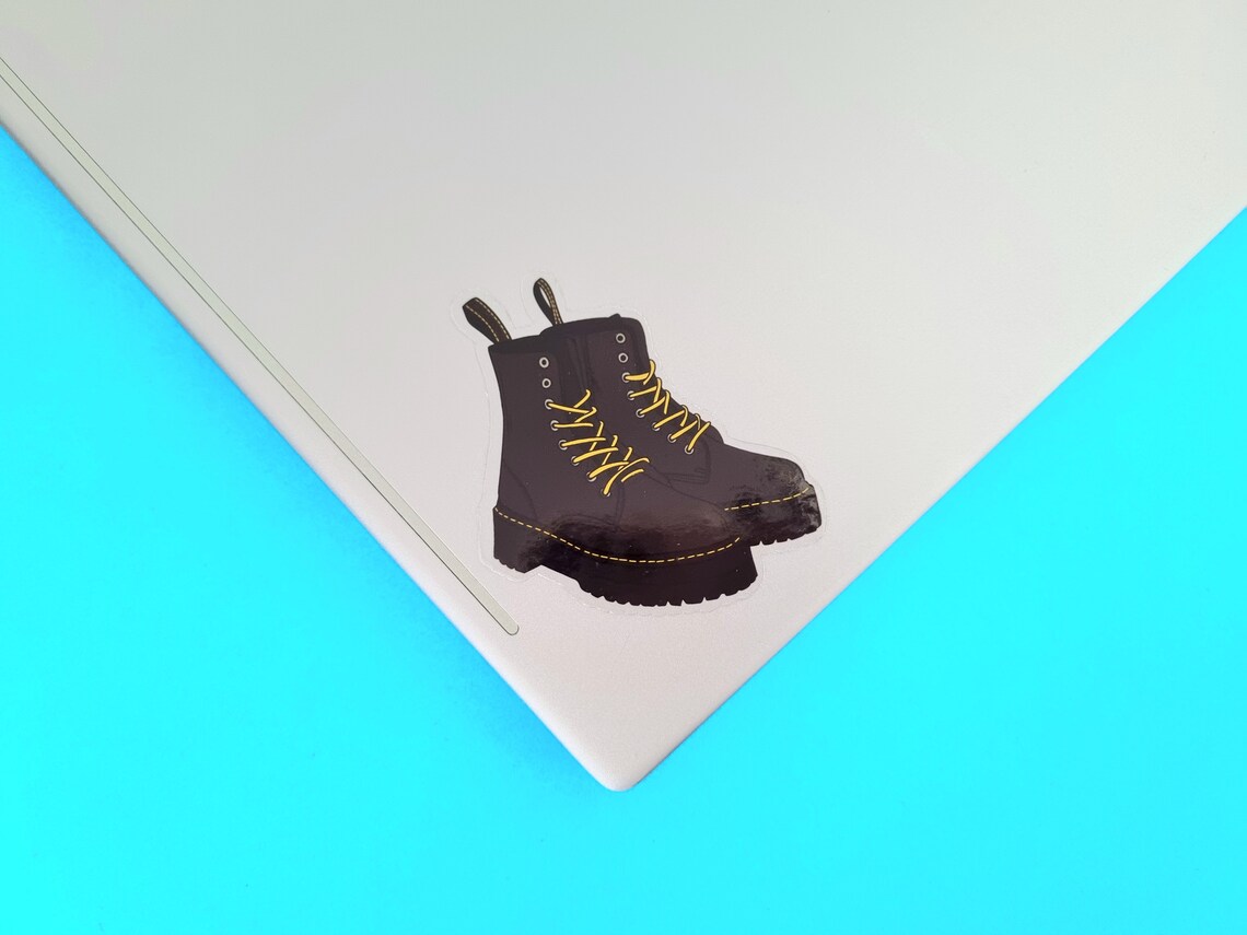 Dr Martens Die Cut Vinyl Sticker in a Glossy White or - Etsy UK