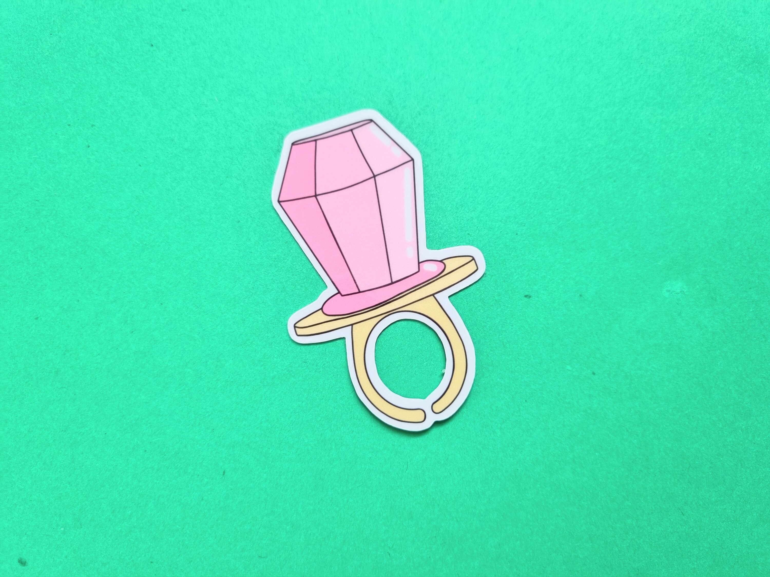 90's Childhood Candy Dummy Ring Sticker Food Decal Decal for Window or ...